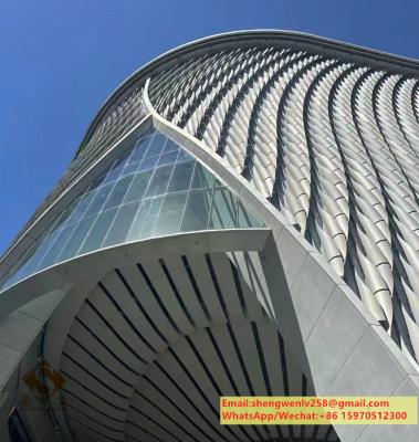 China Metal Wall Cladding Aluminium Sheet 3.0mm Thickness PVDF Coating for sale