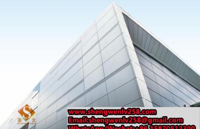 China Aluminum Solid Panel Custom 3D Effect Aluminum 3D Curtain Wall Facade for sale