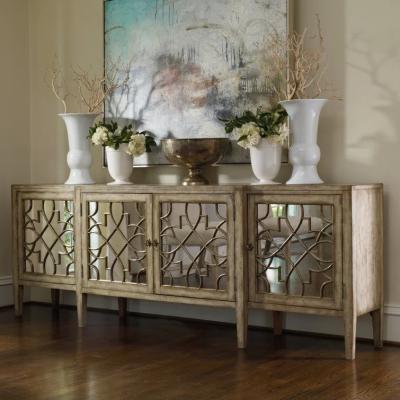 Κίνα Μαύρο καθρέφτη Credenza ντουλάπι Πλακέτο οργανωτή για το καθιστικό τηλεόραση προς πώληση