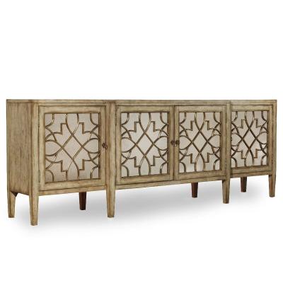 Κίνα Μαύρο καθρέφτη Credenza ντουλάπι Πλακέτο οργανωτή για το καθιστικό τηλεόραση προς πώληση