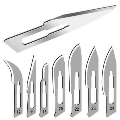 Surgical Use Disposable Carbon Steel Scalpel Blades Medical Sterile Scalpel