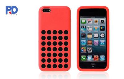 中国 iPhone 5C TPU の穴の携帯電話の保護箱、携帯電話の付属品 販売のため