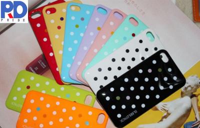 Cina Copertura posteriore di iPhone 5/5S del PC con i casi protettivi dei punti di Protactive del telefono cellulare variopinto della copertura in vendita