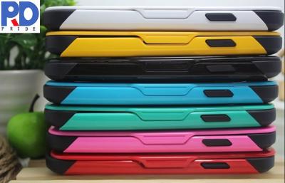 中国 Samsung S4 のための 1 つの装甲箱の携帯電話の保護箱フリップ カバーに付き PC および TPU 3 つ 販売のため