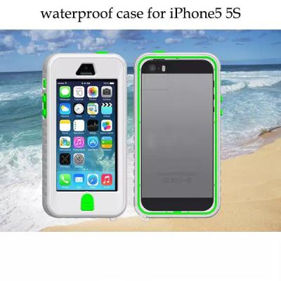 Cina Metal le casse protettive d'impermeabilizzazione del telefono cellulare per Iphone 5S in vendita