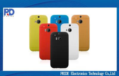 Cina Copertura molle protettiva del favo di casi HTC M8 TPU del telefono cellulare durevole in vendita