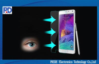 Cina vetro di Flim dello schermo di Protecitve della nota 4 della galassia di Samsung di durezza 9H in vendita
