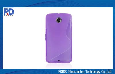 Cina Casi protettivi del telefono cellulare flessibile di TPU per i nessi 6 di Motorola Google in vendita