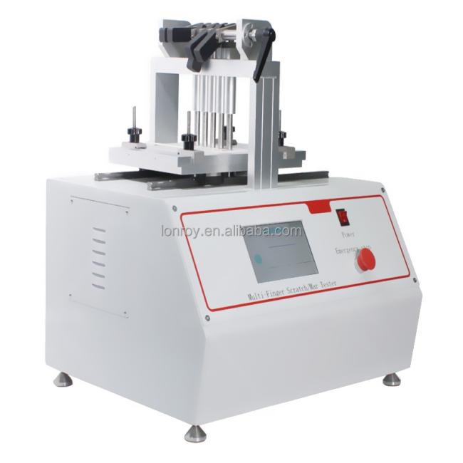 Ford BN 108 DMN 3943 Five-finger Scraping Tester showing full machine setup