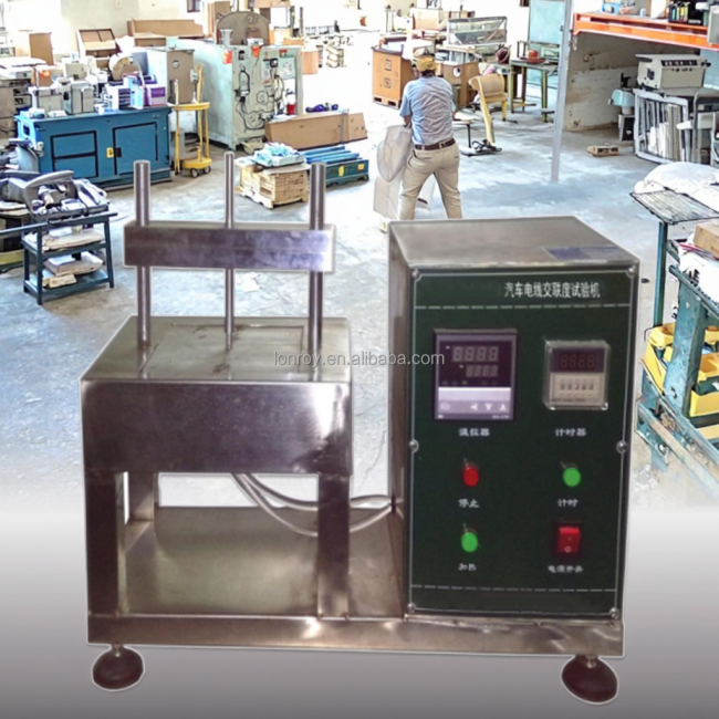 SAE J1128 Automotive Wire Cross Linking Test Device - Close-up View