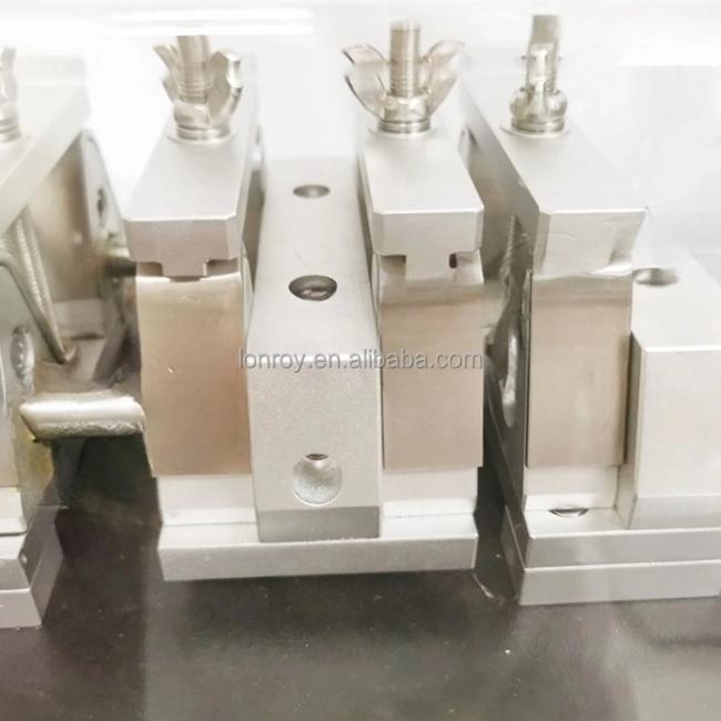 Testing machine operation demonstration