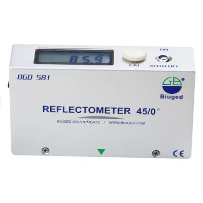 China BGD 581 Pequeño medidor de reflectividad básico medidor de reflejos reflejo portátil reflectómetro en venta