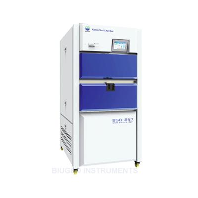 China BGD 867 Cámara de prueba de xenón para gabinete Máquina de prueba climática de xenón 32A en venta