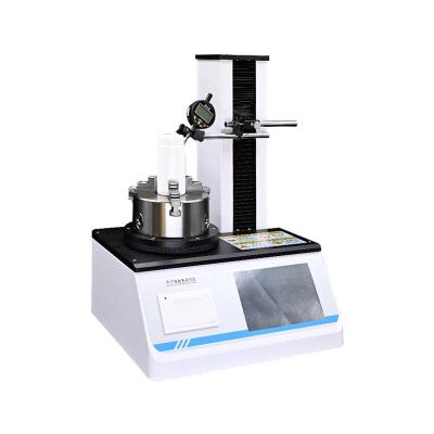 China Máquina de prueba de desviación de verticalidad de botella con probador electrónico de desviación del eje vertical en venta