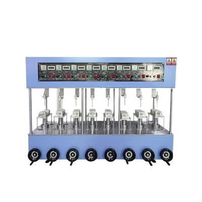 China Máquina de prueba de vida útil de llaves con control independiente de 8 posiciones en venta