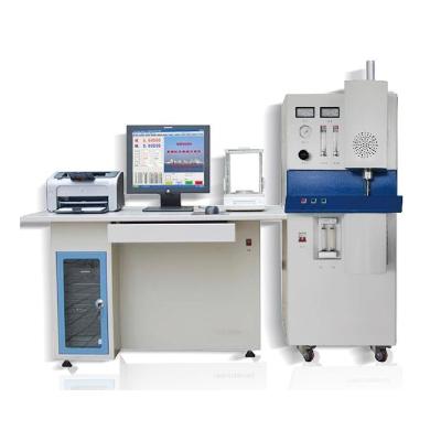 China Máquina de ensayo multielemento de carbono, azufre, manganeso y silicio HW2000, analizador elemental en venta