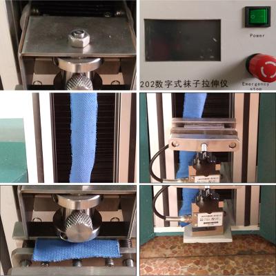 China FZ/T 73011 73013 73029 Estiradores digitales de calcetines, extensores de calcetines, máquina de ensayo de tracción de calcetines en venta
