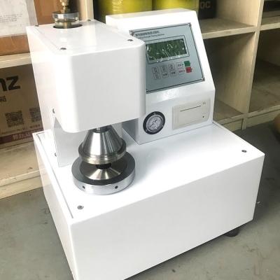 China ASTM D2210 ISO2759 Máquina de ensayo de resistencia al estallido de cartón Probador de resistencia al estallido de cajas de papel en venta
