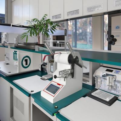 China ASTM D1424 D689 ISO 13937 4674 Máquina de prueba de resistencia a la ruptura de tejidos textiles Tester digital de resistencia a la ruptura en venta