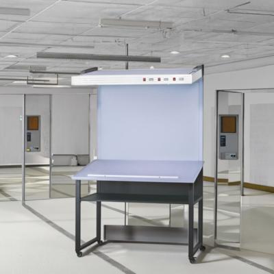 China Mesa de visualización de muestras de fuente de luz ISO 3664, fuente de luz de impresión, plataforma de inspección de muestras, equipo de prueba en venta