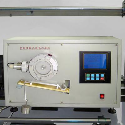 China FZ/T 01061 JIS L1094 Stoft Friction Statische Elektriciteit Tester Garens Slijtage Statische Elektriciteit Testmachine Te koop