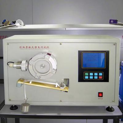 China FZ/T 01061 JIS L1094 Stoft Friction Statische Elektriciteit Tester Garens Slijtage Statische Elektriciteit Testmachine Te koop