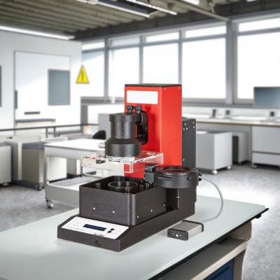 China Probador táctil de telas para textiles: prueba precisa de tacto y curvatura, rango de prueba de 0-80 mm, fuente de alimentación de 50 Hz en venta