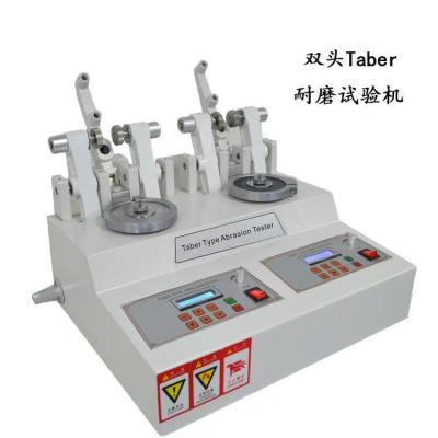 中国 DIN 53754 二連式テーバー摩耗試験機 ISO 5470 材料摩耗抵抗試験機 販売のため