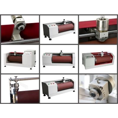 China DIN 53516 JIS K6369 Rotating Drum Type Abrasion Tester ISO 4649 BS 903 Rubber Wear Testing Machine for sale