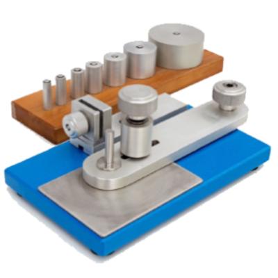 China EN ISO 3378 Leather Crack Resistance Tester Grain Crack Index Mechanical Test Machine for sale