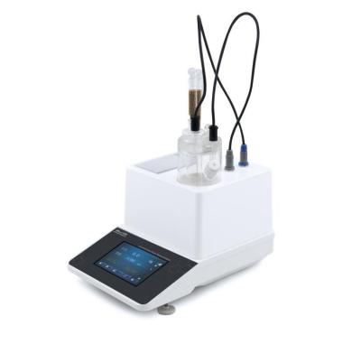 China Coulometric Karl Fischer Moisture Analyzer	Coulometric Karl Fischer Liquid Determinator for sale