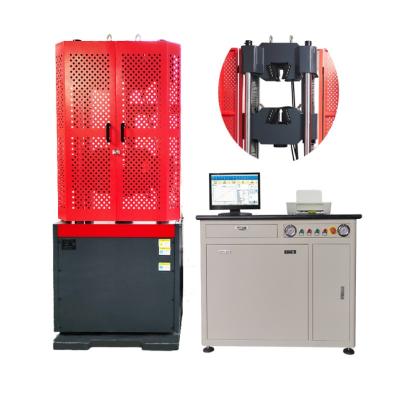 China 600KN Microcomputer Screen Explicit Hydraulic Universal Tensile Strength Bending Testing Machine for Rebar for sale