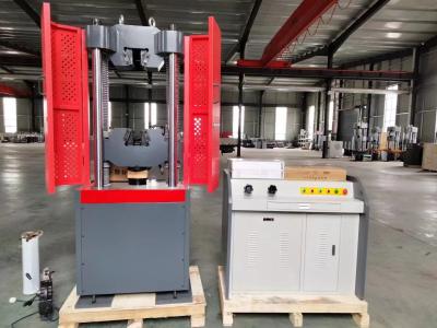 中国 600KN マイクロコンピュータスクリーン 明示的な水力ユニバーサル 伸縮強度 折りたたみ 試験 機械 販売のため