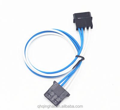 中国 ATXは女性1007 20AWG電源の延長ケーブルに4Pin PCのMolexケーブルの男性にスリーブを付けた 販売のため