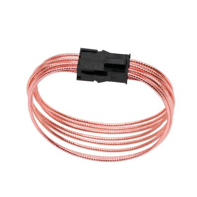 China Enige Heldere gevlechte kabel 8 Speld aan 8 (4+4) de Uitbreidingskabel 30CM van de Speldeps/cpu Voeding Te koop
