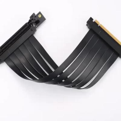 China Hoge snelheid pci-e x16 3,0 Flexibele van de de Kaartuitbreiding van de Stootbordkabel van de de Havenadapter van de het Stootbordkaart cabopci e x16 Te koop