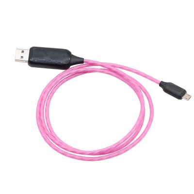 Cina Il Usb ha condotto il tipo di cavo di carico leggero di dati cavo di carico magnetico 1m della micro fiamma luminosa dell'IOS di c in vendita