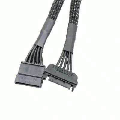 Cina maschio 1 del cavo 15Pin 3 alla st 15 Pin Female Power Supply Cable 20cm in vendita