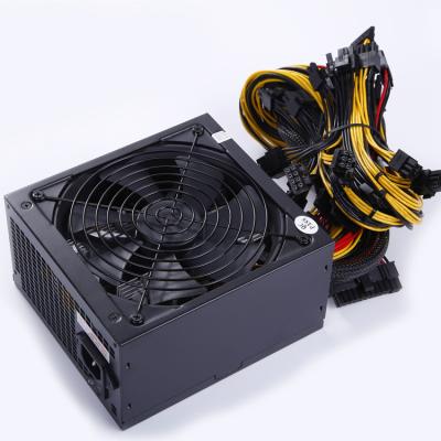 China Stromversorgung 1600w 160-240V 12v DCs Atx/Plusgold eps12v 90 bestätigten P.S. für Rig Support 8 Grafiken zu verkaufen