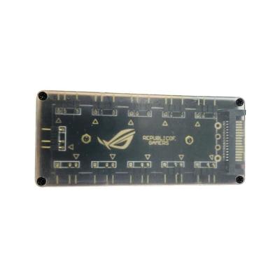 China Des Weisencomputermotherboards 5v3 der RGB-Nabenmotherboard RGB-Schnittstellenexpansion 10 Expansion des Stiftes 12v4 Stift zu verkaufen