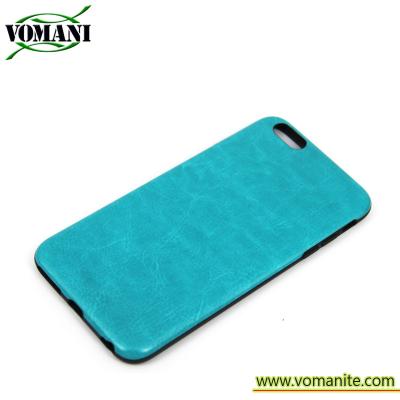 中国 PU は iphone6 のための電話保護ホルスターにと、携帯電話の革カバー革を張ります 販売のため