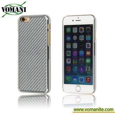 中国 iphone6 4.7 の 4.7 のための uniqe の PC カバー皮のためのカーボン繊維の箱 販売のため