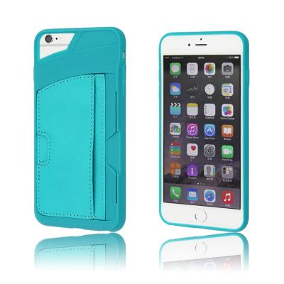 中国 Apple の iphone 6s TPU の場合のためのクレジット カード カバー柔らかい場合 販売のため