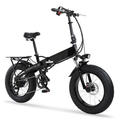 China a bateria de lítio 20-Inch de dobramento ajudou à bicicleta elétrica motorizada da neve da velocidade veículo elétrico fora de estrada variável à venda