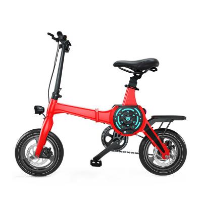 China A bicicleta elétrica para o eBike dos adultos 450W com 18.6MPH até 28 milhagem 14inch Ar-encheu pneus à venda