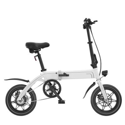 China bicicleta elétrica de alumínio da bicicleta elétrica das senhoras da bateria de 36v 10ah bicicleta elétrica de 14 polegadas à venda