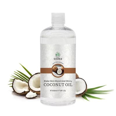 Китай Холодное девственницы 500ML органическое - отжатое кокосовое масло бесцветное для Handmade мыла продается