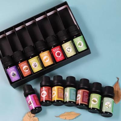 China Grupo do óleo essencial da aromaterapia do perfume de 10ML 14pcs o multi para o corpo relaxa à venda