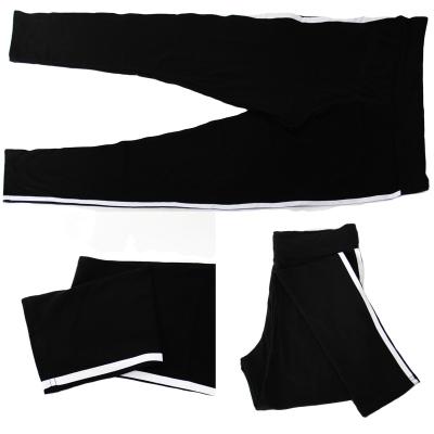 Cina Breathable Casual Fitness Track Pants Solid Color Men 100% Cotton Capri Jogger Sports Stacked Trousers in vendita