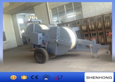 Chine 500KV tendeur d'extracteur hydraulique de 22 tonnes ficelant le moteur diesel refroidi à l'eau de 2 conducteurs à vendre